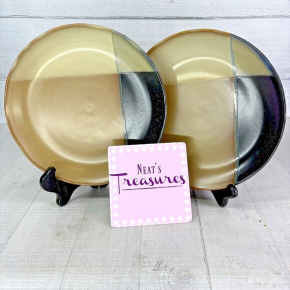 Sango | Dining | Sango Gold Dust Black 522 Beige Brown Tan Panel ...